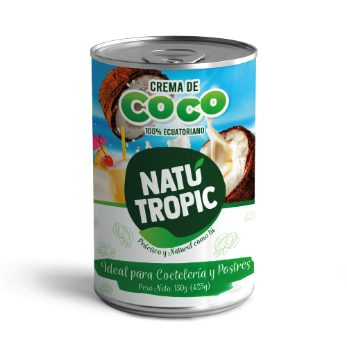 Crema de coco en lata 15oz. - PROFRUTAS